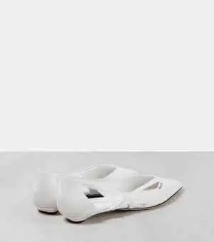Prada Leather Ballerinas