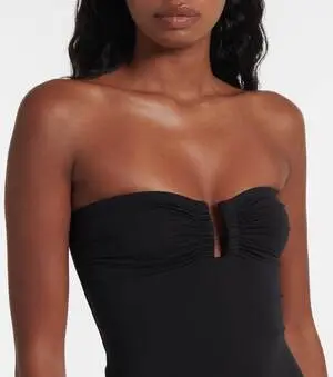 ERES Cassiopee Bandeau One-piece Swimsuit - Black