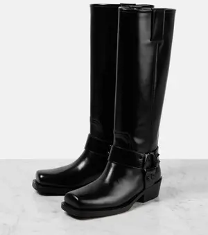 Valentino Garavani Rockstud Leather Boots