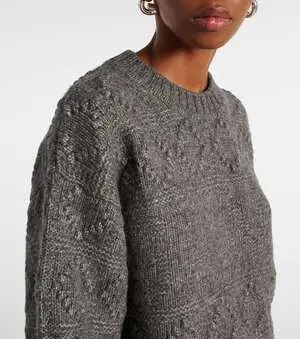 GANNI Wool And Cotton Sweater