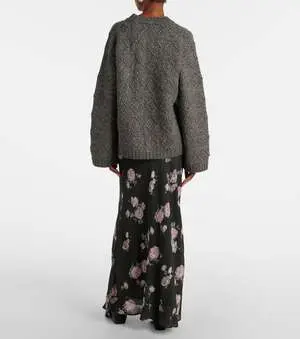GANNI Wool And Cotton Sweater