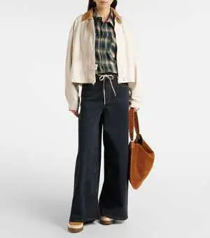 Bogner Shearling-lined Suede Ankle Boots