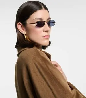 Fendi First Crystal Embellished Sunglasses - Blue