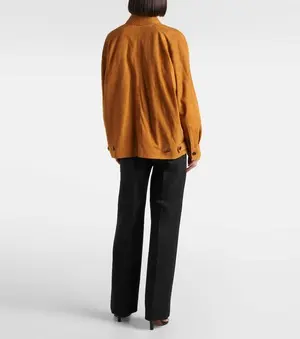 THE ROW Sedor Suede Jacket