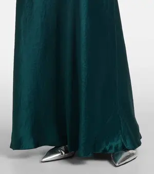 Vince Satin Slip Maxi Dress