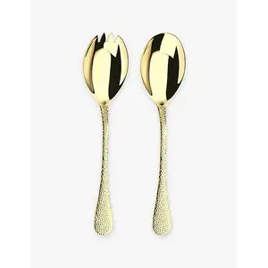 ARTHUR PRICE Avalon Pvd-coated Stainless-steel Salad Servers - Champagne