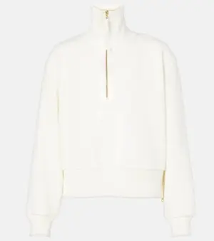 Varley Roselle Fleece Sweatshirt - White