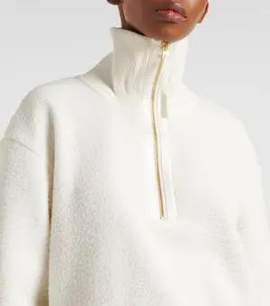 Varley Roselle Fleece Sweatshirt - White