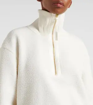 Varley Roselle Fleece Sweatshirt - White