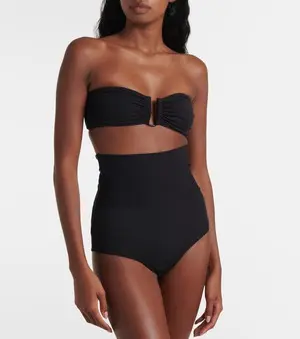 ERES Show Bandeau Bikini Top - Black
