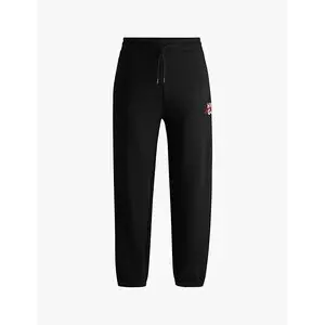 Hugo Logo-print Drawstring-waist Cotton-jersey Jogging Bottoms