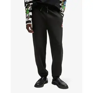 Hugo Logo-print Drawstring-waist Cotton-jersey Jogging Bottoms