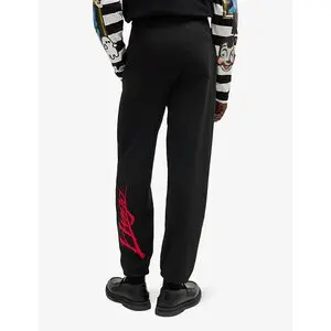 Hugo Logo-print Drawstring-waist Cotton-jersey Jogging Bottoms