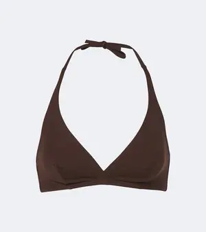 ERES Gang Triangle Bikini Top - Brown
