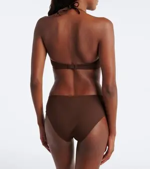 ERES Gang Triangle Bikini Top - Brown