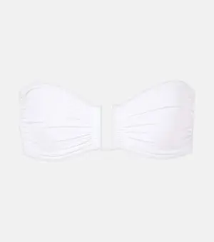 ERES Show Bandeau Bikini Top - White
