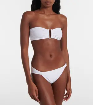 ERES Show Bandeau Bikini Top - White