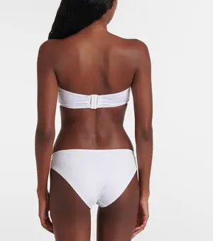 ERES Show Bandeau Bikini Top - White