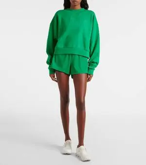 The Upside Drifter Dominique Cotton Fleece Sweatshirt - Green