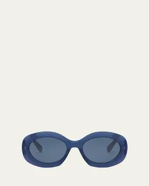 Celine Celine Triomphe Round Sunglasses One-color