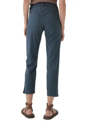 PACT Organic Stretch Twill Denim Slim Straight Pant