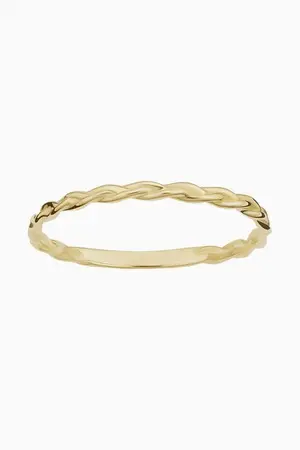 ORADINA 14k Gold Caesar Stack Ring - Yellow Gold