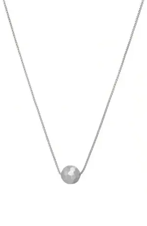 DEAN DAVIDSON Disco Mini Pendant Necklace - Silver