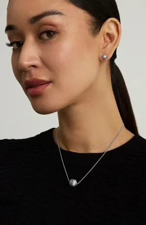 DEAN DAVIDSON Disco Mini Pendant Necklace - Silver