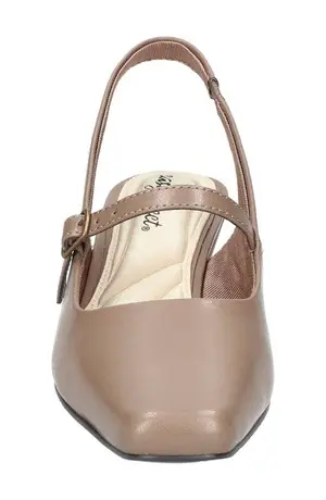 EASY WORKS BY EASY STREET Cameo Slingback Pumps