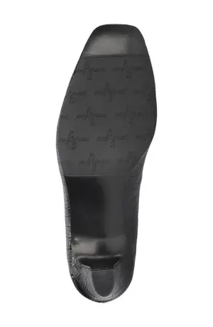 EASY WORKS BY EASY STREET Poet Pump - Black Croco