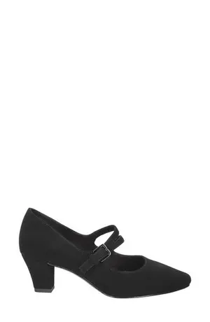 EASY WORKS BY EASY STREET Meryl Mary Jane Pump - Black Lamy
