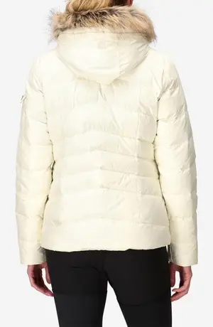 MARMOT Ithaca 700 Fill Power Down Hooded Jacket - Papyrus