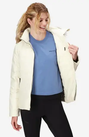 MARMOT Ithaca 700 Fill Power Down Hooded Jacket - Papyrus