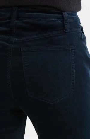 FRAME Le Sleek Corduroy Straight Leg Ankle Pants