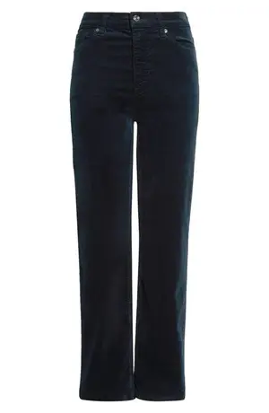 FRAME Le Sleek Corduroy Straight Leg Ankle Pants