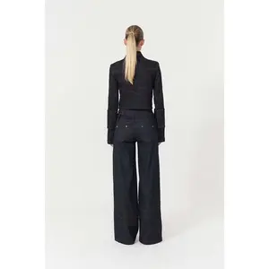 JENDUE Harvey Corset Wide-leg Jeans