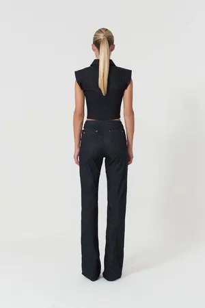 JENDUE Davidson Denim Vest
