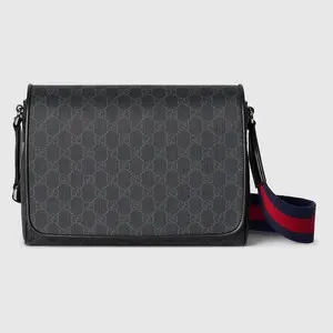 Gucci Gg Medium Crossbody Bag - Black