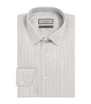Canali Cotton Striped Shirt