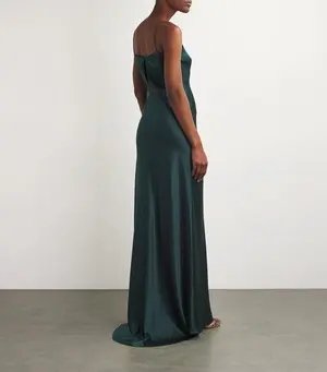 Max Mara Silk A-line Gown