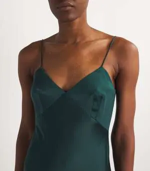 Max Mara Silk A-line Gown
