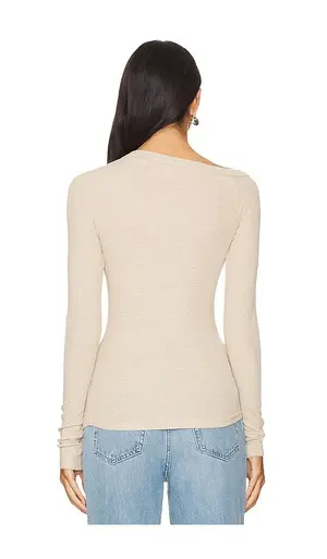 THE LINE BY K Harley Top - Beige Melange