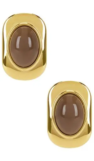 PETIT MOMENTS Ashley Earrings - Brown