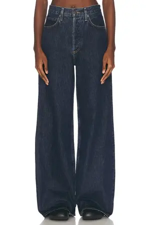 AGOLDE Dame High Rise Wide Leg Jeans