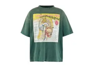 SAINT MICHAEL X Cactus Plant Flea Market Love Of Snt Tee Shirt - Green