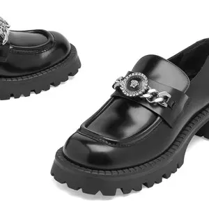Versace Leather Loafer