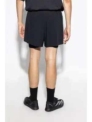 Y3 Logo-print Track Shorts