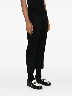 Comme Des Garçons Elasticated Waist Cropped Trousers