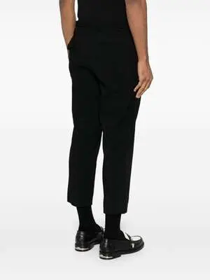 Comme Des Garçons Elasticated Waist Cropped Trousers