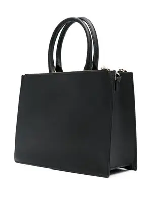 Just Cavalli Logo Lettering Tote Bag - Black